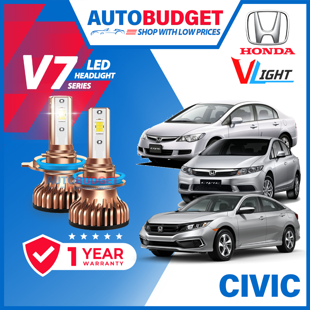 Super Bright HONDA Civic Premium LED Kereta Civic FC FD FC FB Car LED ...