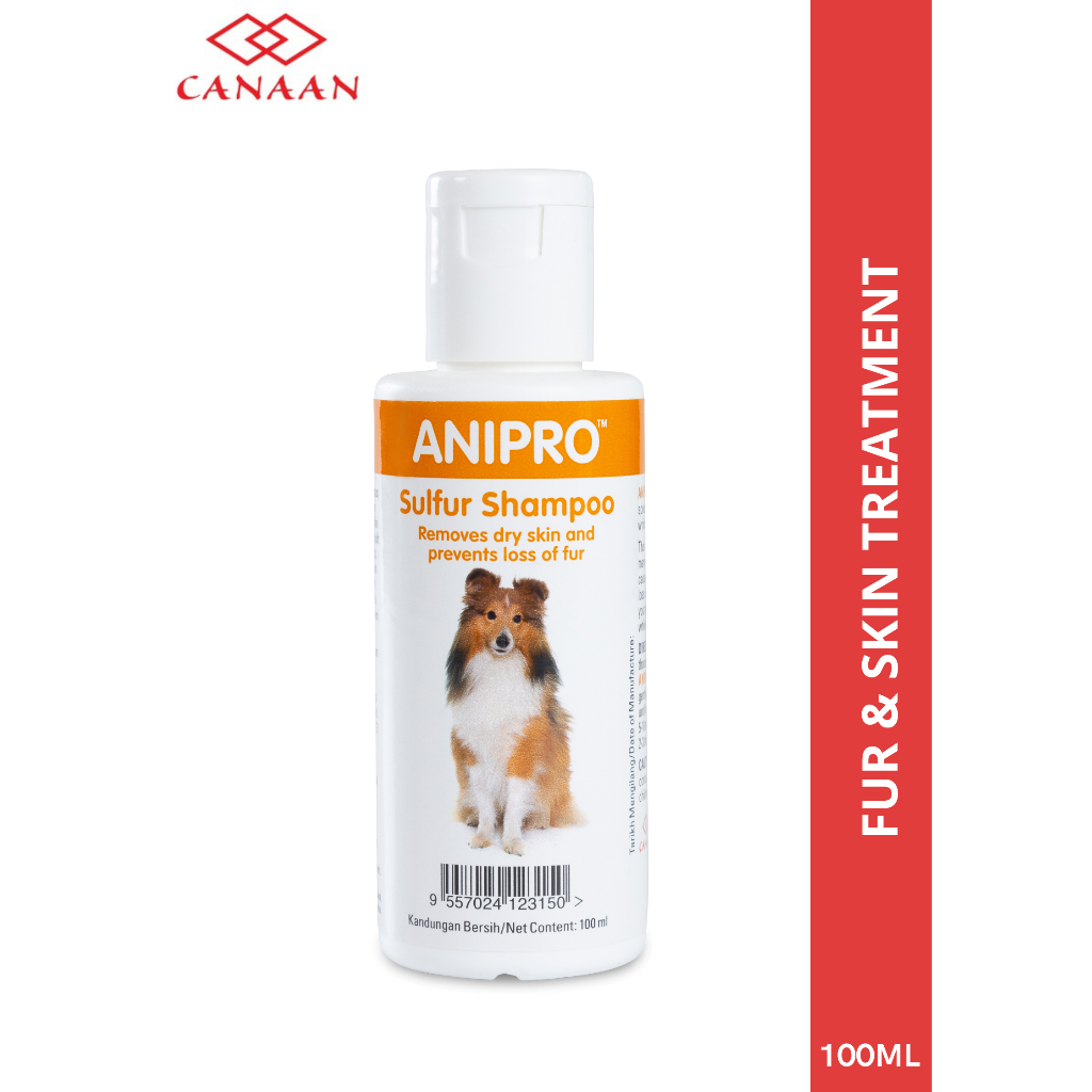 CANAAN ANIPRO Dog Sulphur Dandruff Skin Disease Shampoo (500ml ...