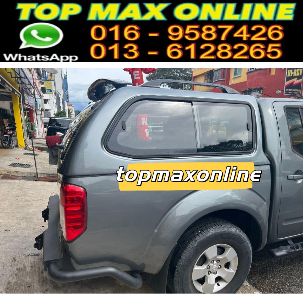 Navara D40 4x4 Rear boot trunk SJS Canopy sliding window(NO PAINT ...