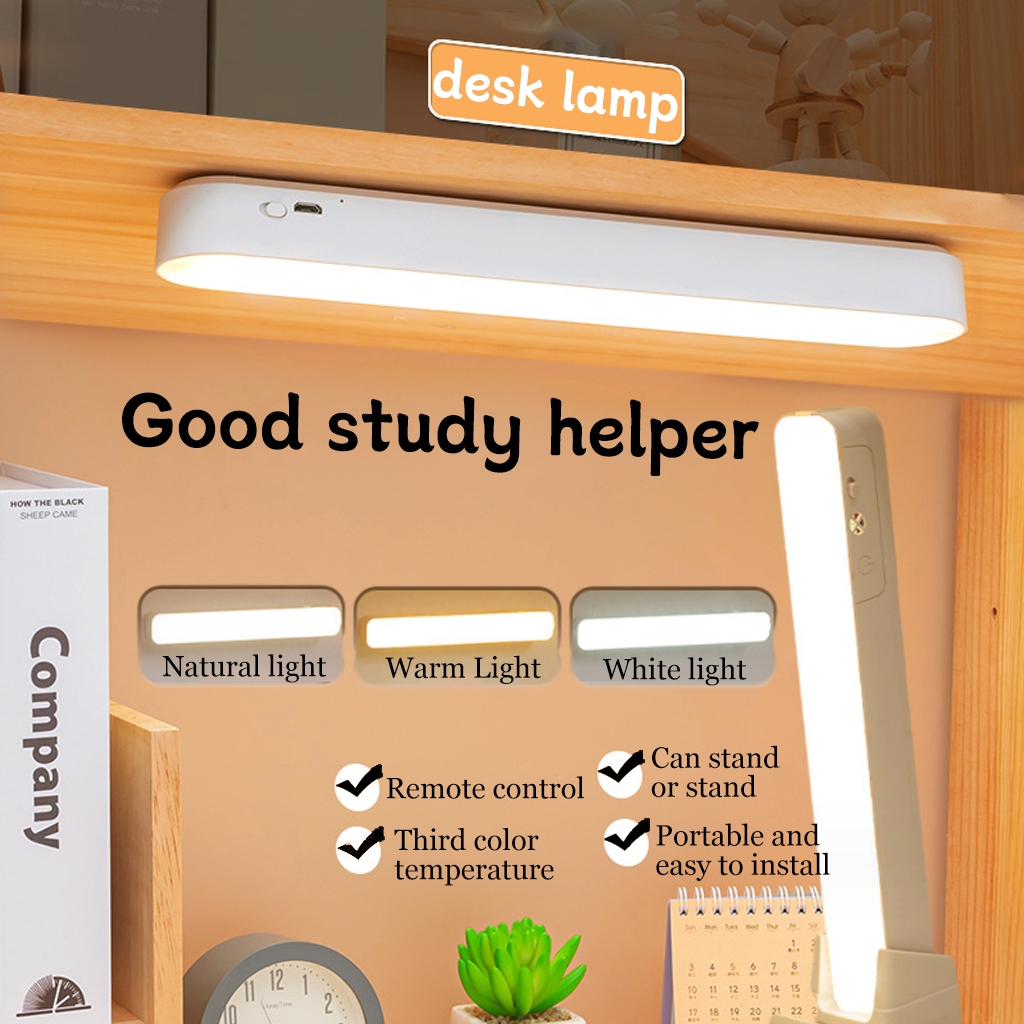 Desk Lamp USB Lamp USB LED Light Office Study Rechargeable Portable ...
