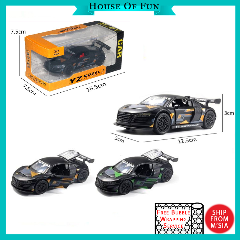 1:32 Merz Porsche Nissan GTR Honda Civic Type-R Alloy Diecast Model Car ...