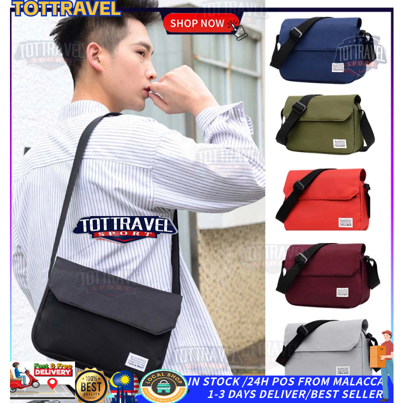 fashion Style Beg Silang Lelaki Waterproof Couple Sling Bag Pouch ...