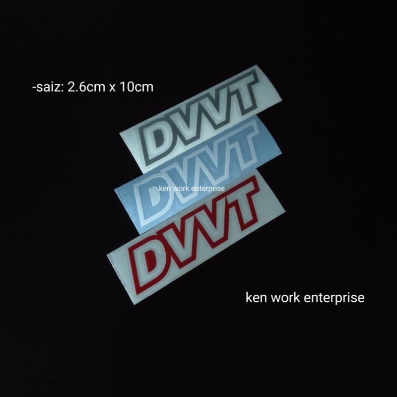 sticker dvvt car sticker #0100 accessories | Shopee Malaysia