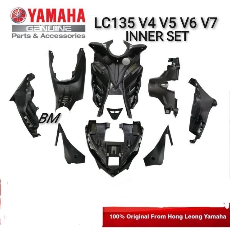 LC135 V4-V7 INNER COVER SET (9 PCS) 100% ORIGINAL HLY | Shopee Malaysia
