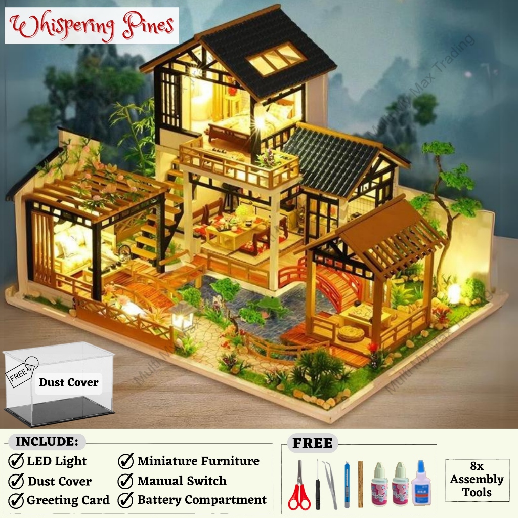 3D DIY House Cottage Puzzle Miniature Jigsaw Good Quality Adult Kids ...