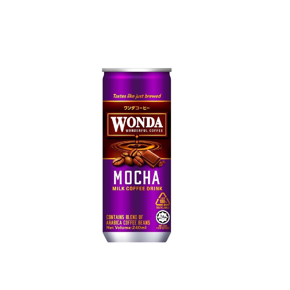 WONDA PREMIUM COFFEE MOCHA (24 x 240ml) | Shopee Malaysia