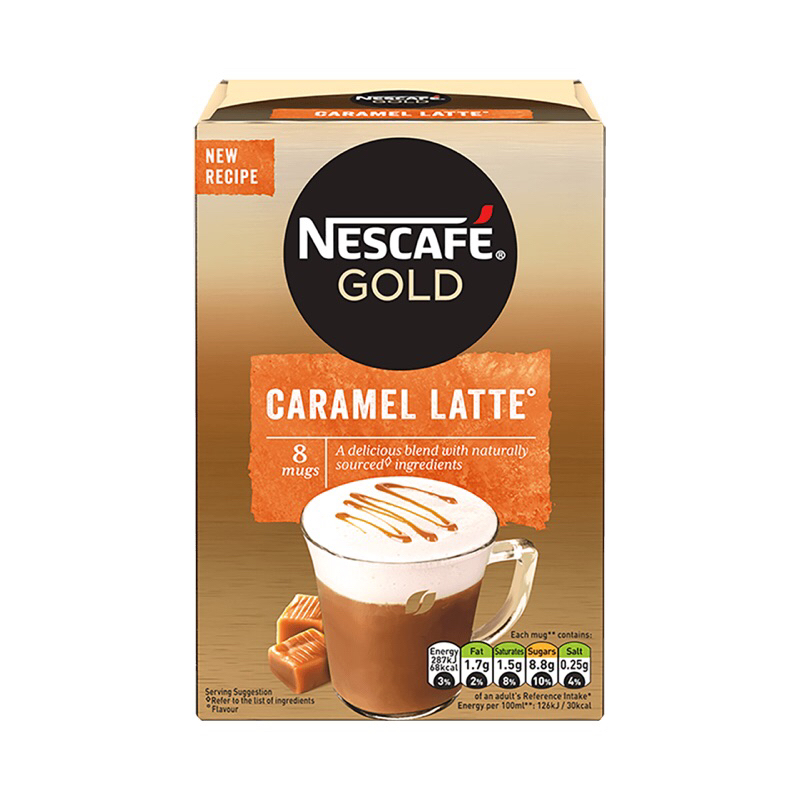 Nescafe Gold Caramel Latte 8 Sachet | Shopee Malaysia