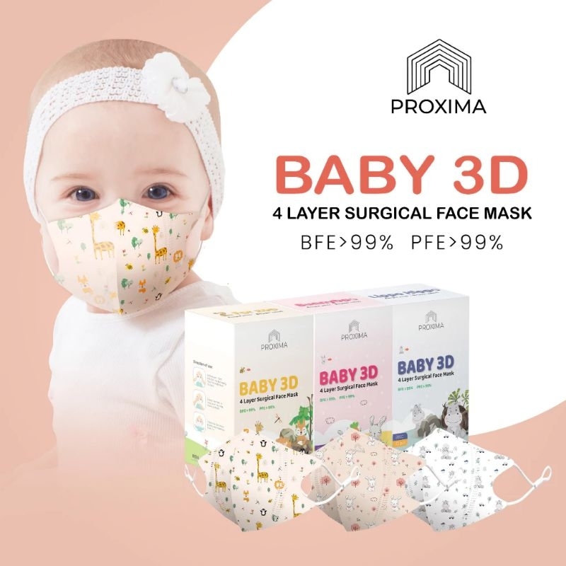 Proxima Baby Facemask 1 box | Shopee Malaysia