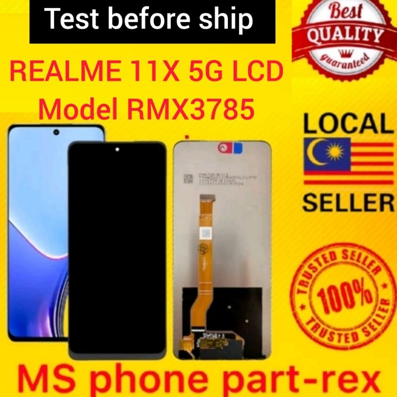 REALME 11X LCD 5G RMX3785 Realme 11x lcd 5g realme 11x lcd 5g REALME ...
