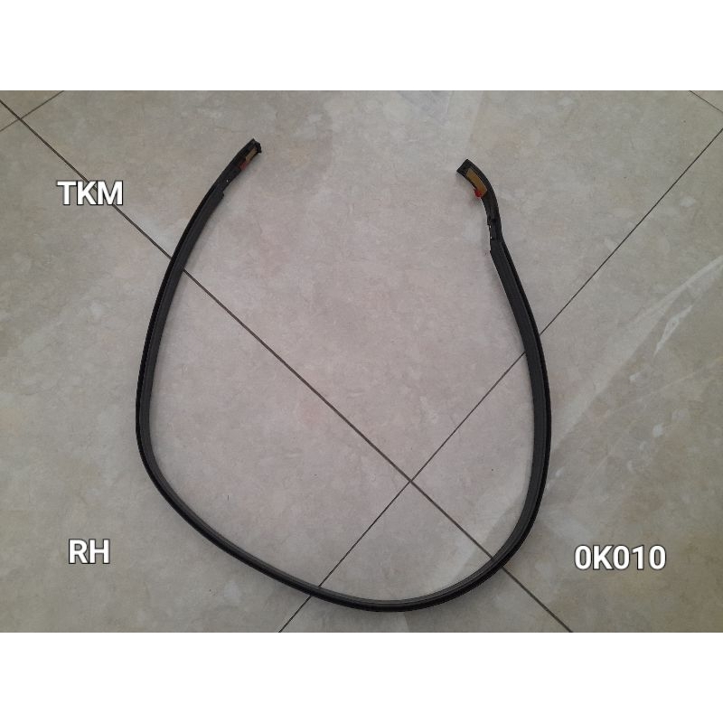 TOYOTA GENUINE ROOF MOULDING TOYOTA HILUX KUN25 DOUBLE CABIN LEFT RIGHT ...