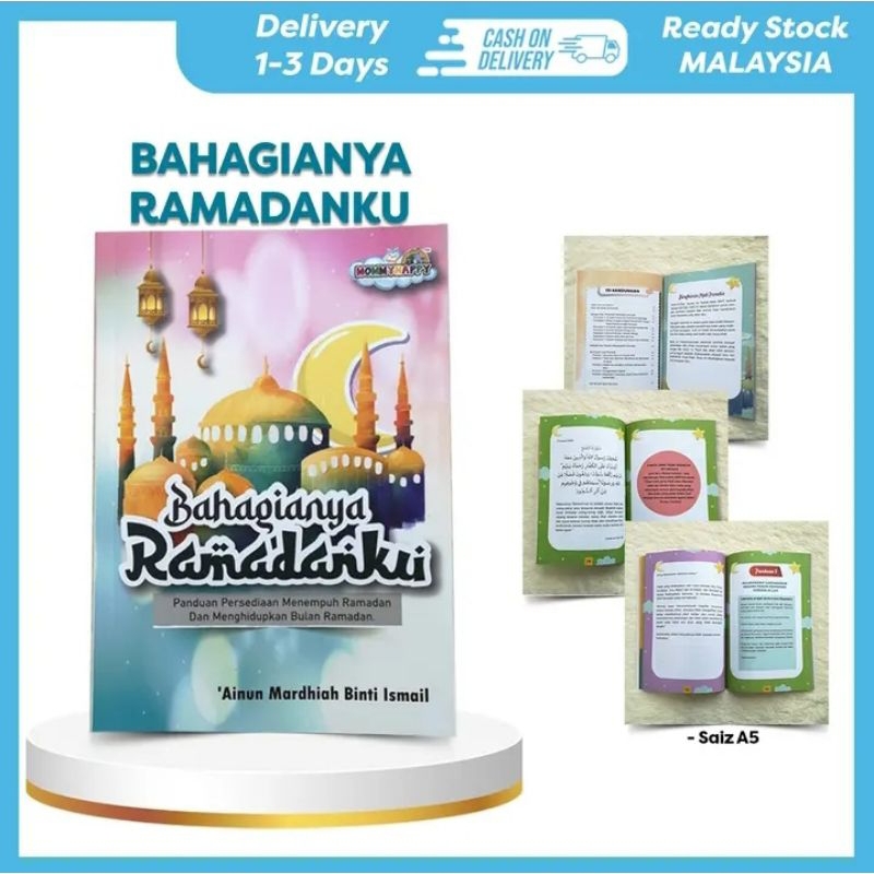 BAHAGIANYA RAMADHANKU | BUKU MOTIVASI | BUKU INSPIRASI | MOMMY HAPPY | Shopee Malaysia
