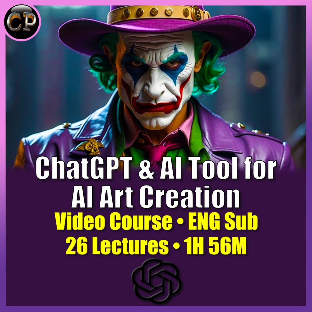 ChatGPT & AI Tools for AI Art Creation Course - Video Course For PC ...