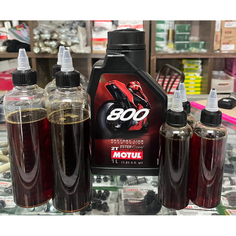 100ml 200ml bancuh MOTUL 800 2T FACTORY LINE ROAD RACING ENGINE ...