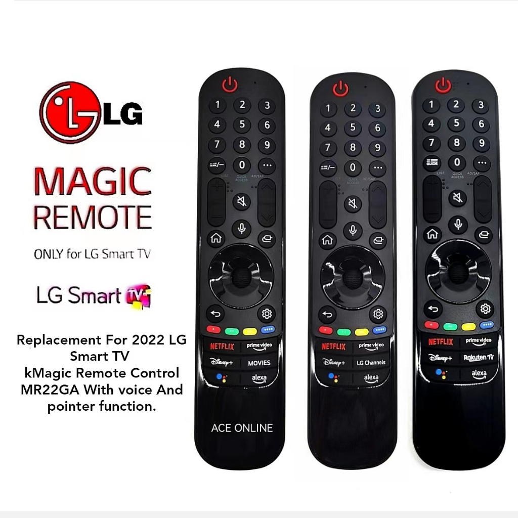 Replacement For 2022 LG Smart TV Magic Remote Control MR22GA With voice ...