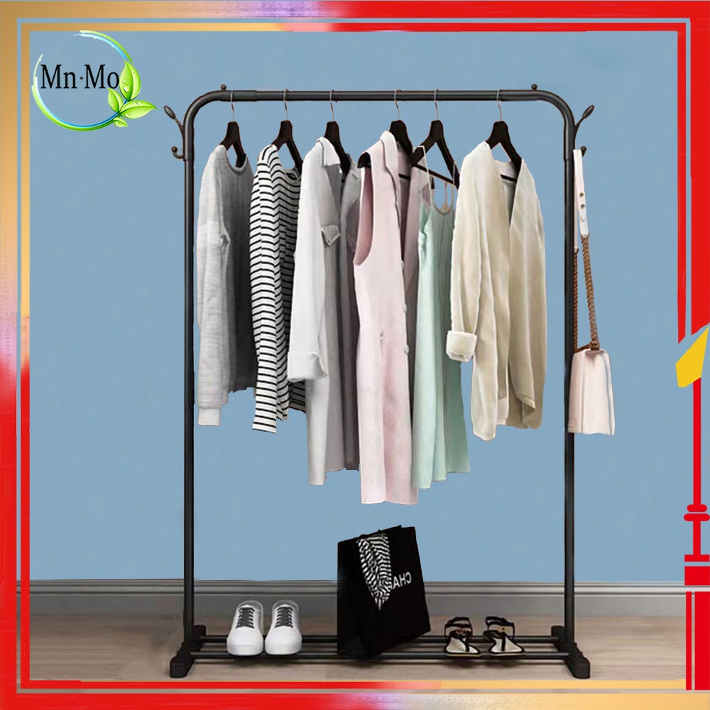 🔥Ready Stock🔥Single Pole Cloth Hanger Steel Structure Laundry Rack ...