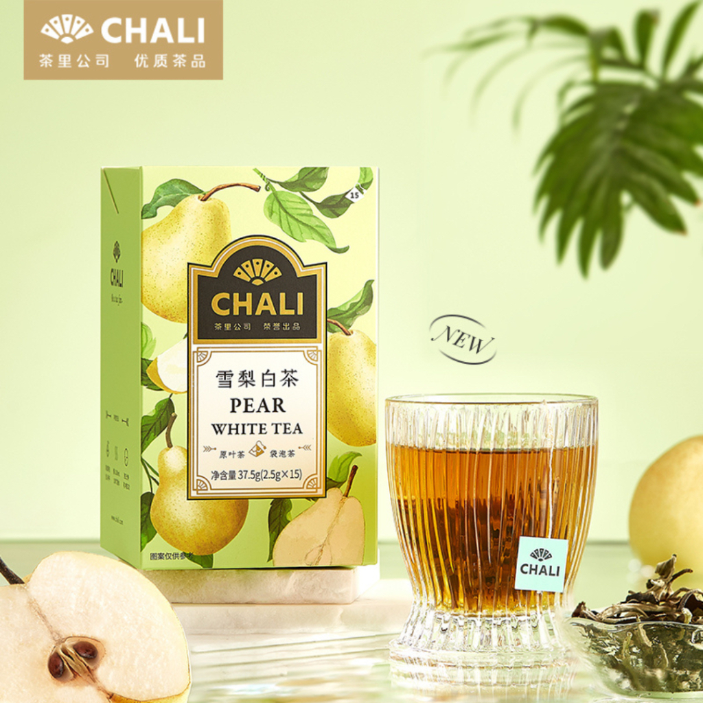 CHALI Pear White Tea (15bags/box) - 雪梨白茶 | Shopee Malaysia