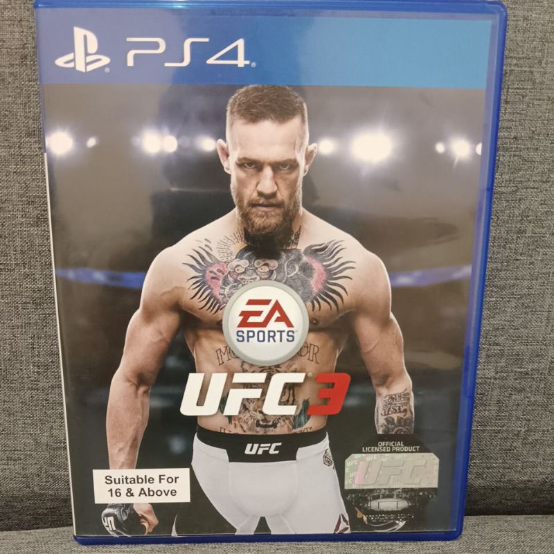 PS4 Game UFC 3 Used Game Sony Playstation Game Shopee Malaysia