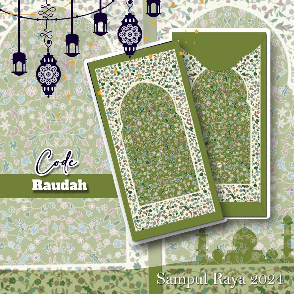 SAMPUL RAYA EXCLUSIVE 2024 KERTAS TEBAL DAN BERKUALITY CORAK DEPAN ...