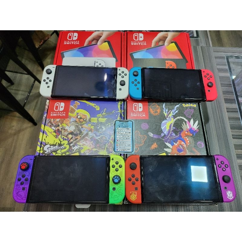 Nintendo Switch OLED (Like New) - Fullset | Shopee Malaysia