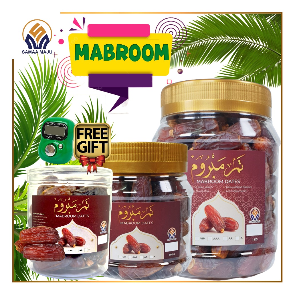 Mabroom Vip , AA Dates Premium Kurma Mabroom Dried Food | Shopee Malaysia