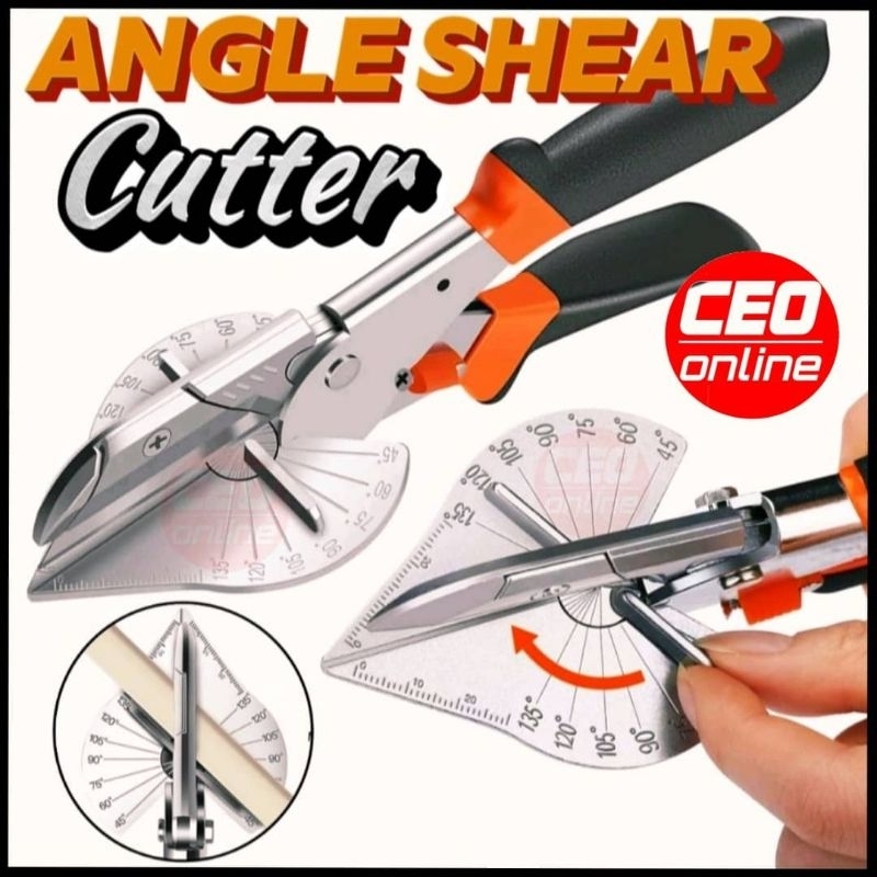 CEO 🇲🇾 Angle Shear 45-135 Degree Miter Cutter PVC PE Plastic White ...