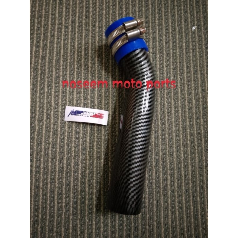 HOSE INTAKE THROTTLE BODY AIR FILTER HOSE (CARBON)PCX V2/VAIRO150/ NVX ...
