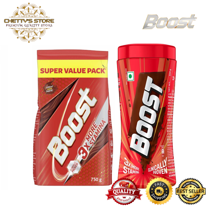 Boost Energy & Nutrition Drink 500 g (Jar/Refii Pack) | Shopee Malaysia