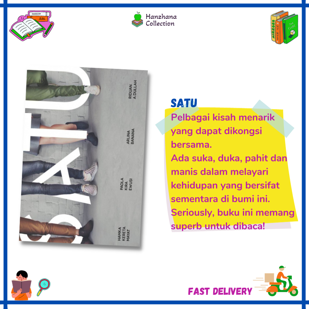 Buku Satu by Hamka Kereta Mayat, Paola Kira Ewusi, Kirana Banana, Riduan Abdullah | Shopee Malaysia