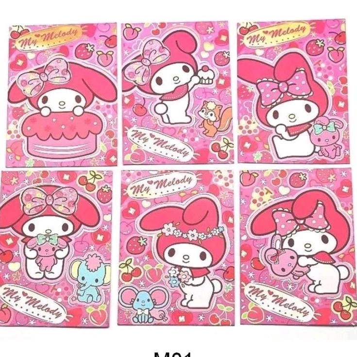 RedPocket Sanrio Melody Hello Kitty红包Angpou Angpau | Shopee Malaysia