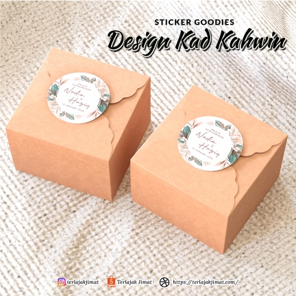 Stiker Design Kad Kahwin | Sticker Kahwin 100pcs | Wedding Sticker ...