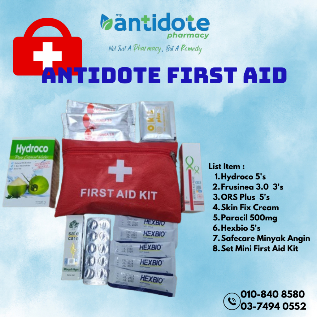 MY ANTIDOTE KIT FIRST AID (Ready Stock) | Shopee Malaysia
