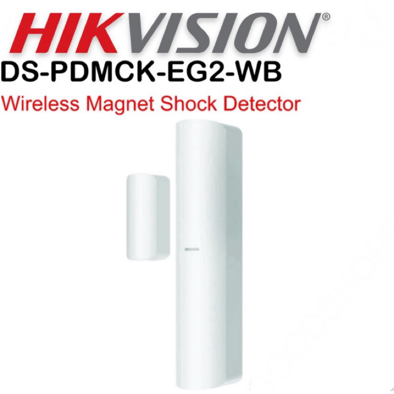 HIKVISION DS-PDMCK-EG2-WB Wireless Magnet Shock Detector.(VIBRATIONS ...