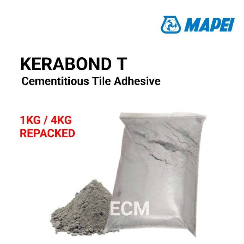 MAPEI KERABOND T GREY (4KG REPACKED) SIMEN GAM BERKUALITI Cementitious ...