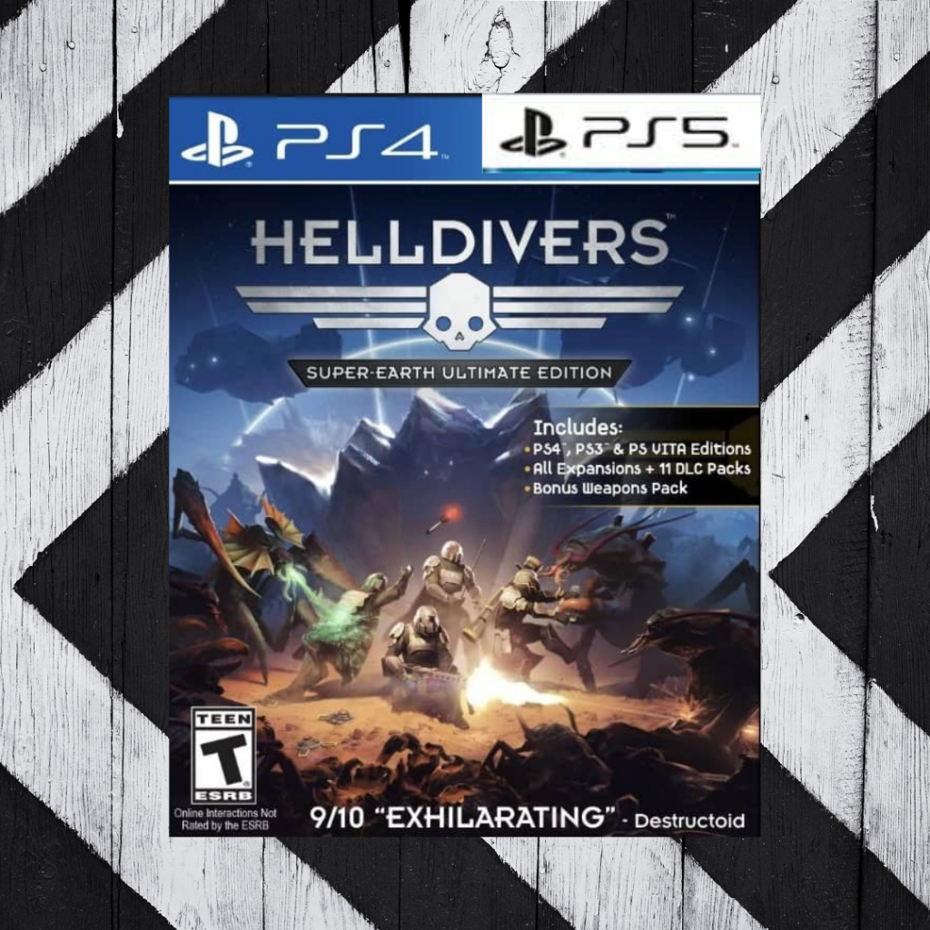 (Ready Stock) PS4/PS5 Helldivers Super-Earth Ultimate Edition Full Game ...