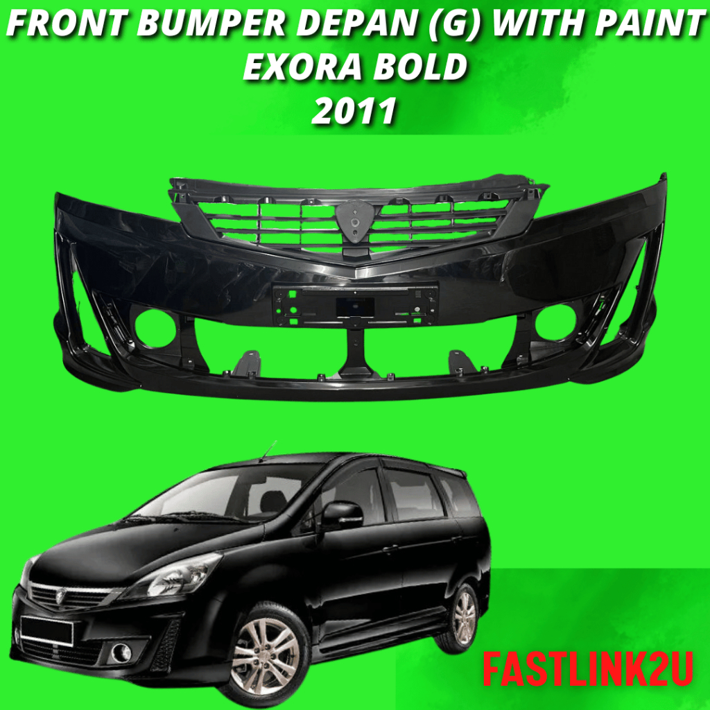 Front Bumper Depan Original Proton Exora Bold 2011 With Paint ...