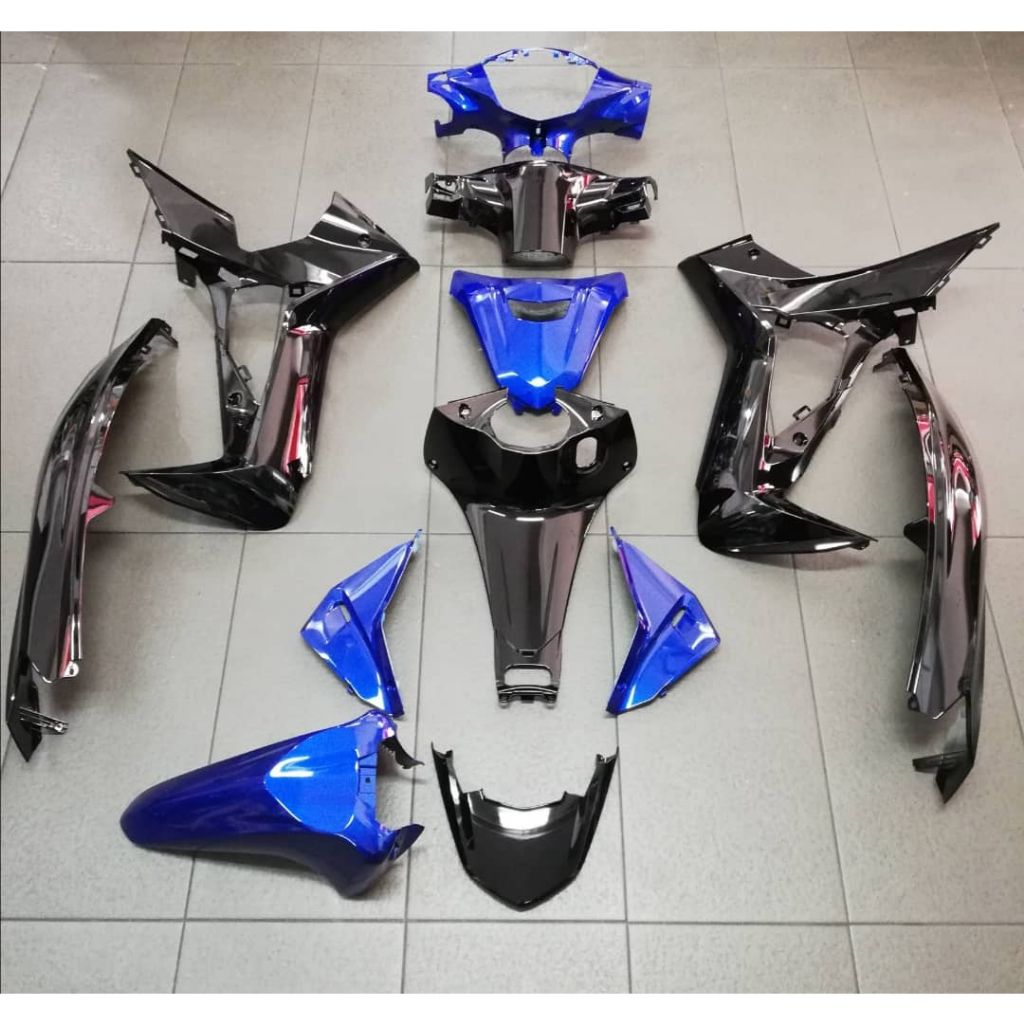 HONDA WAVE 125i COVER SET COLOUR RED,BLUE,SILVER,GOLD ORIGINAL HONDA ...
