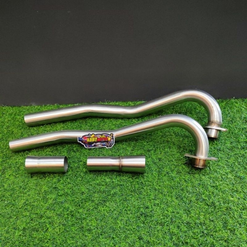 WAVE 125 MANIFOLD EXHAUST STAINLESS STEEL 28MM 32MM | Shopee Malaysia