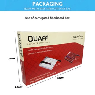 Quaff A3 A4 B4 Size Paper Cutting Machine Metal Base with Adjuster ...