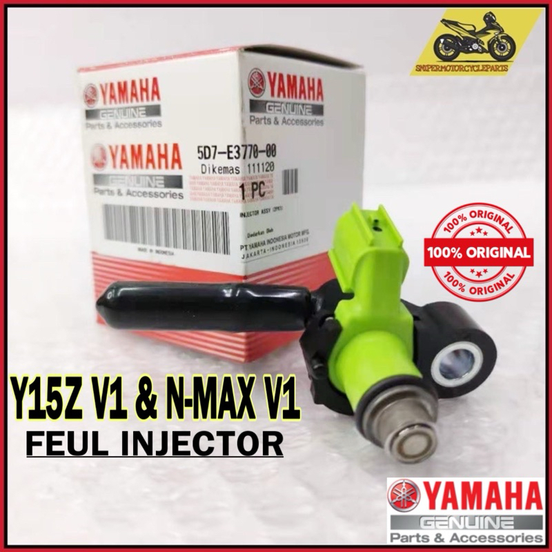 [100% ORI] N-MAX NMAX V1 / Y15Z Y15ZR V1 INJECTOR 5D7-E3770 FUEL INJECT ...