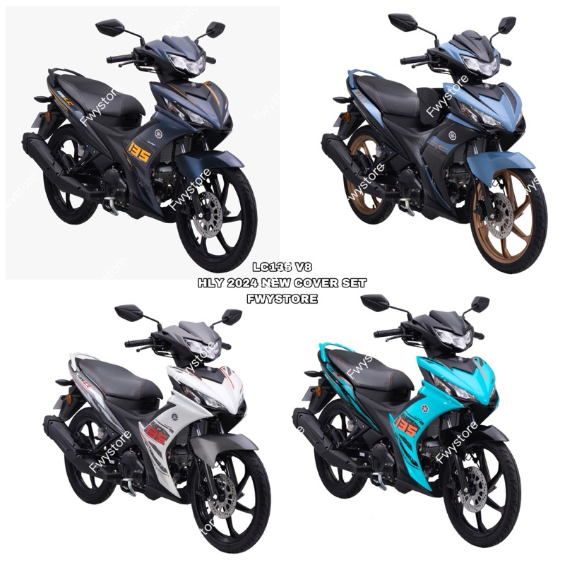 LC135 V8 HLY COVER SET 2024 TAHUN 2024 NEW COVER SET 100% ORIGINAL ...