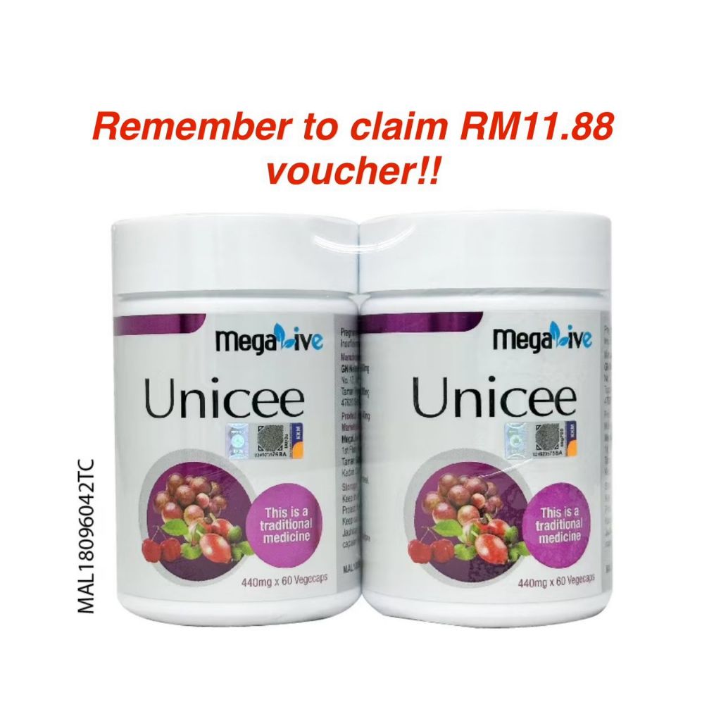 MEGALIVE UNICEE (2X60'S) | Shopee Malaysia