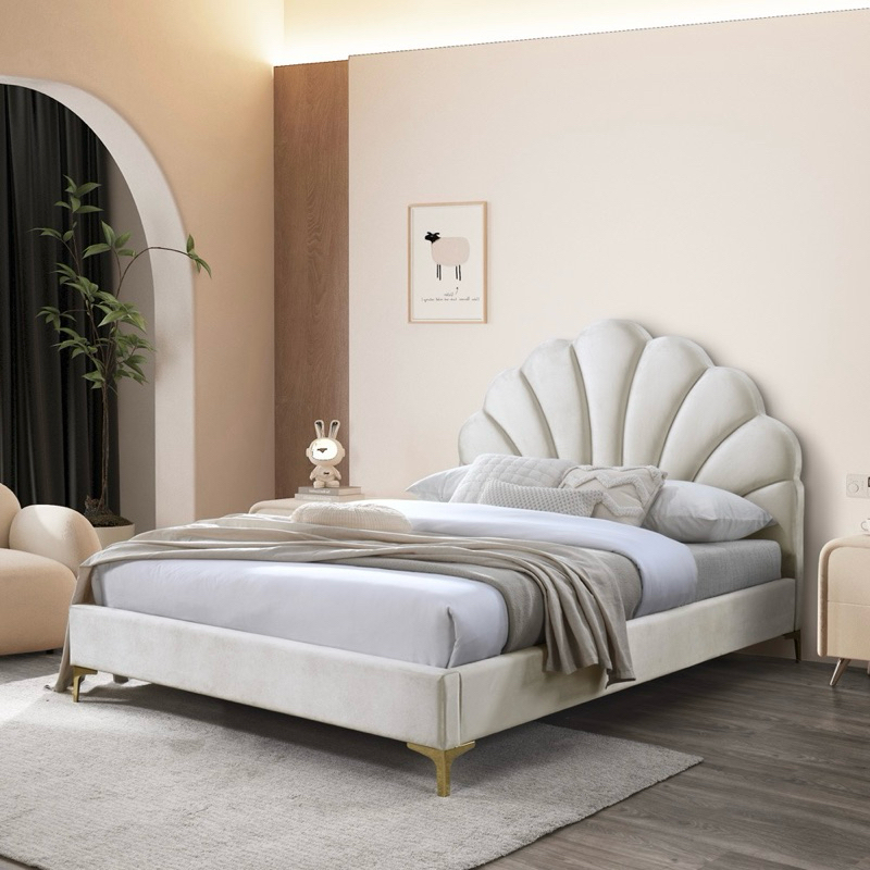 LUXE: Camellia Queen Bed Frame | Queen Katil | Modern | Designer ...