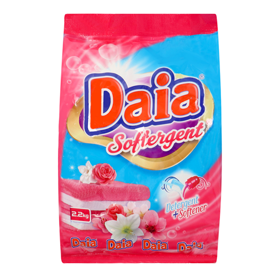 DAIA Softergent Detergent + Softener 2.2kg | Shopee Malaysia