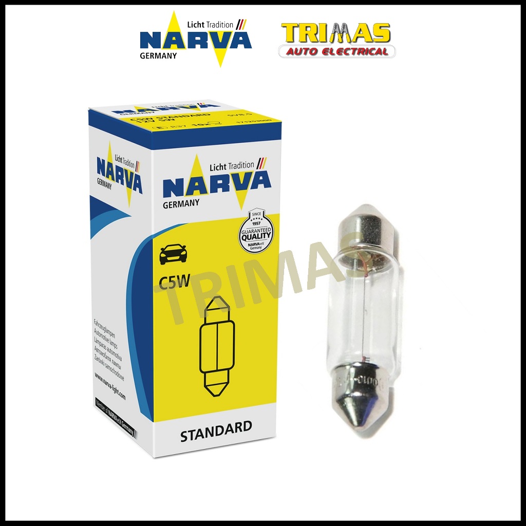 17315 Narva Original 10X31 Festoon Interior Room Bulb 12V | Shopee Malaysia
