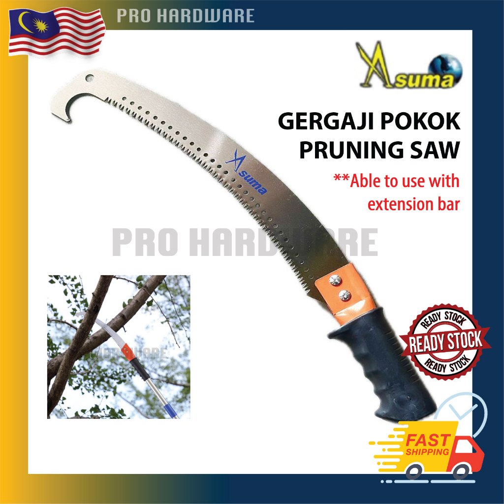 ASUMA Wood Pruning Saw / Tree Cutter / High Quality Gergaji Dahan Kayu ...