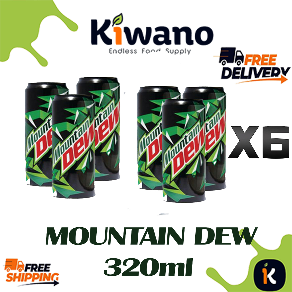 MOUNTAIN DEW 📢📢 (6 X 320ml) | Shopee Malaysia