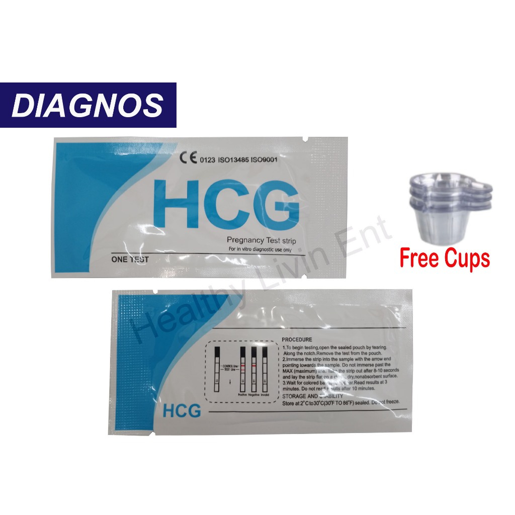 HCG 50pcs Urine Pregnancy Test Strip UPT 10mIU High Sensitivity ...