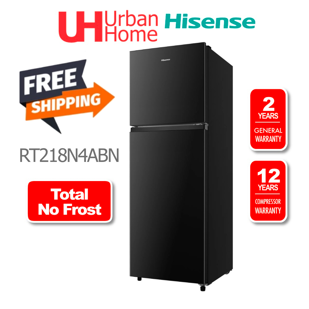 Hisense 2 Door Fridge Refrigerator (200L) RT218N4ABN / RT218 ...