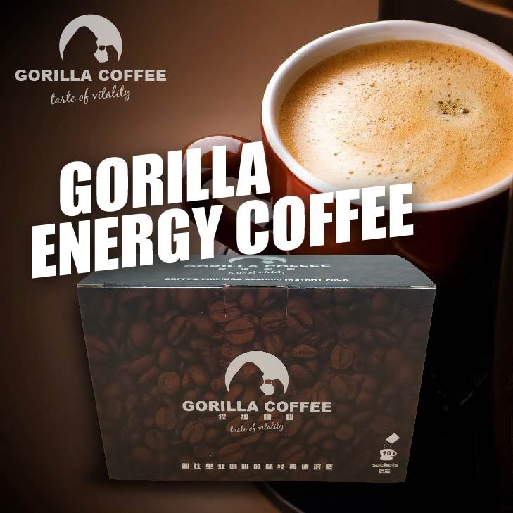 Gorilla Coffee Kopi Bertenaga Booster Coffee (NEW FORMULA & PACKAGING ...