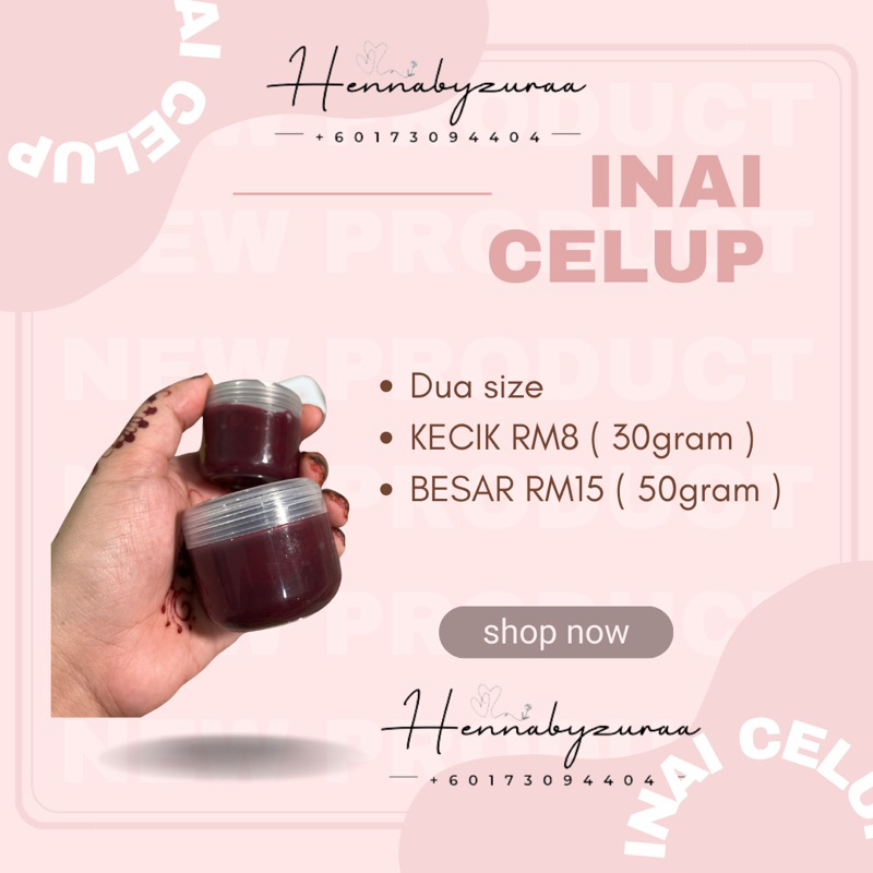 INAI CELUP MERAH MAKNGAH 🥰 READY STOCK INAI CELUP MERAH HENNABYZURAA ...
